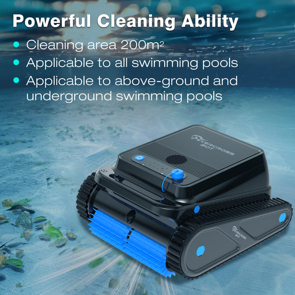 EVERCROSS BOT U8 Cordless Robotic Pool Cleaner with APP